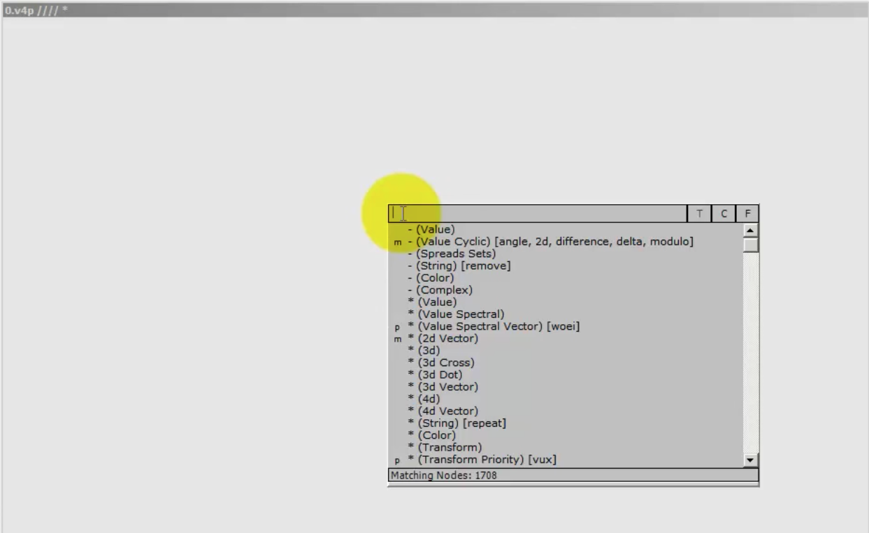 Crear con código: VVVV – Design Matters